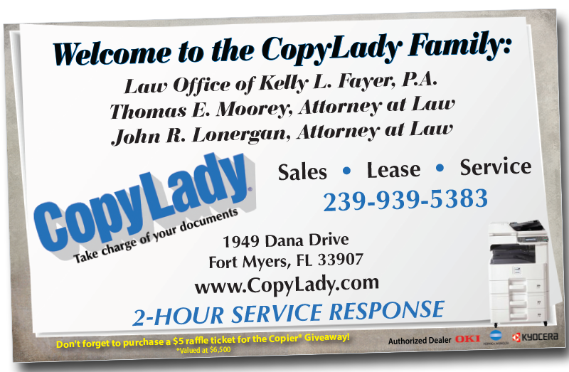 Copy Lady Advertisement - CONRIC pr + marketing