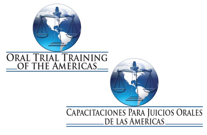 Oral Trial Training of the Americas Logos - CONRIC pr + marketing