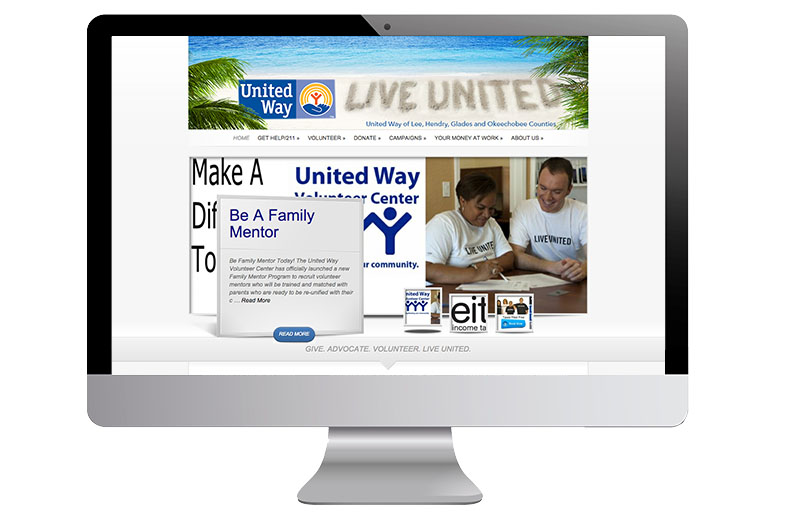 United Way - CONRIC pr + marketing