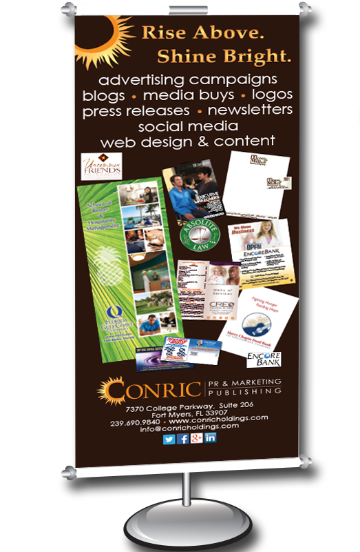 CONRIC Banner - CONRIC pr + marketing