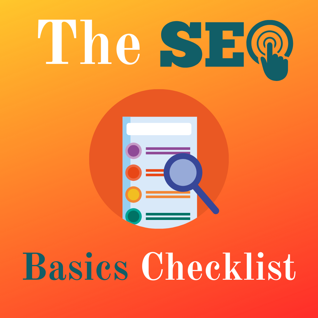 The SEO Basics Checklist - CONRIC pr + marketing