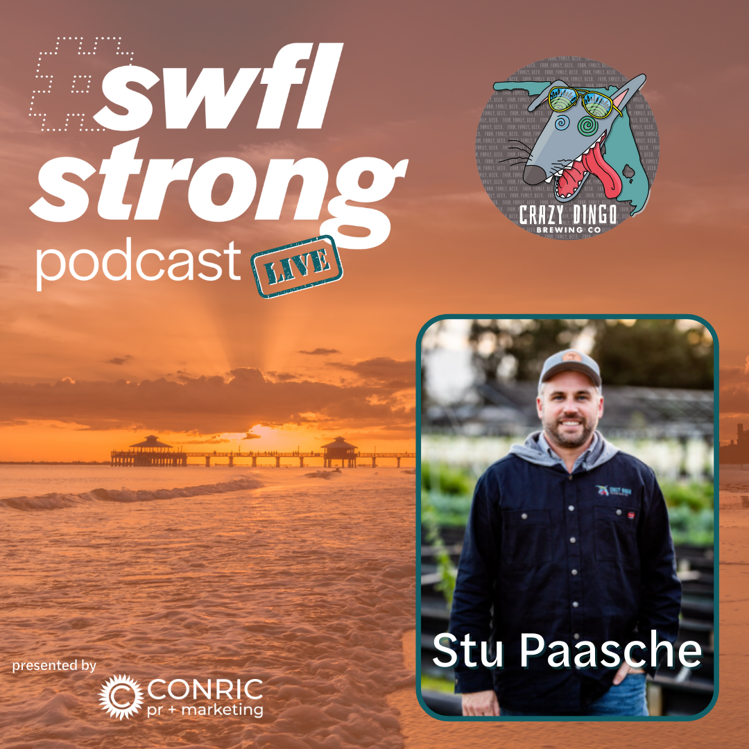SWFL Strong Podcast EP 19: Crazy Dingo Brewing Co. - CONRIC pr + marketing